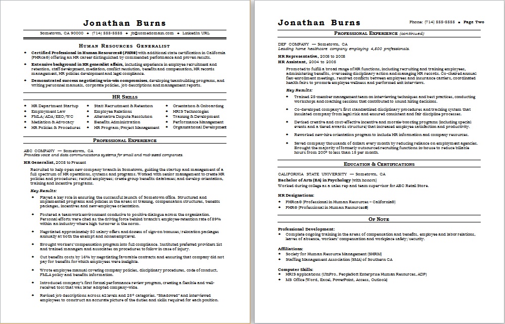 Resume Format For Job 2021 S Top Resume Formats Tips And Examples Of 